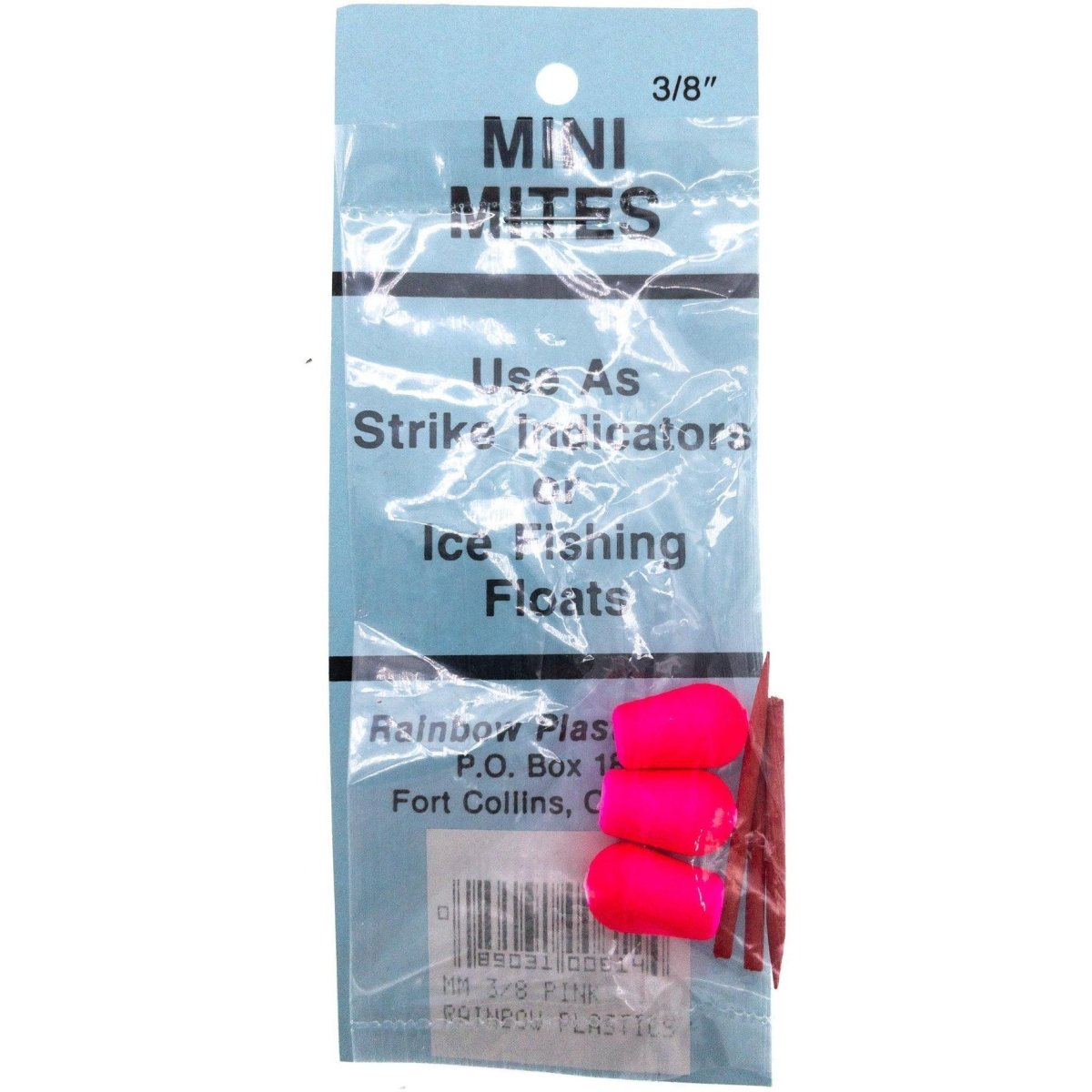 Rainbow Plastics Mini Mites Foam Strike Indicators / Floats QTY 3 ...