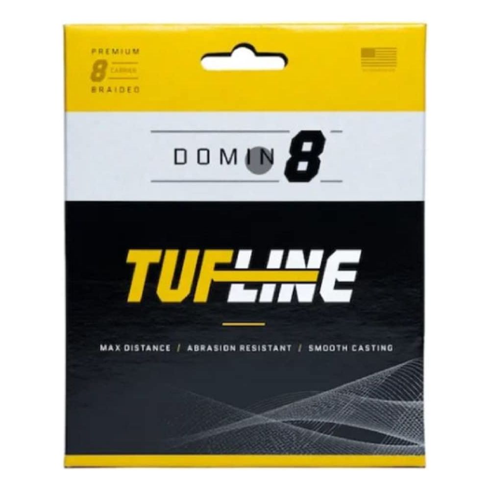 Tuf-Line Domin8 Braid 50Lb 300Yds Yellow - Line/Leader Tuf-Line $16.14 ...